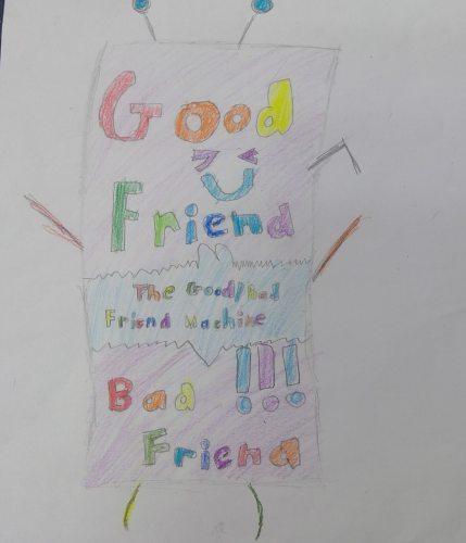 Good/Bad Friend Machine : Little Inventors